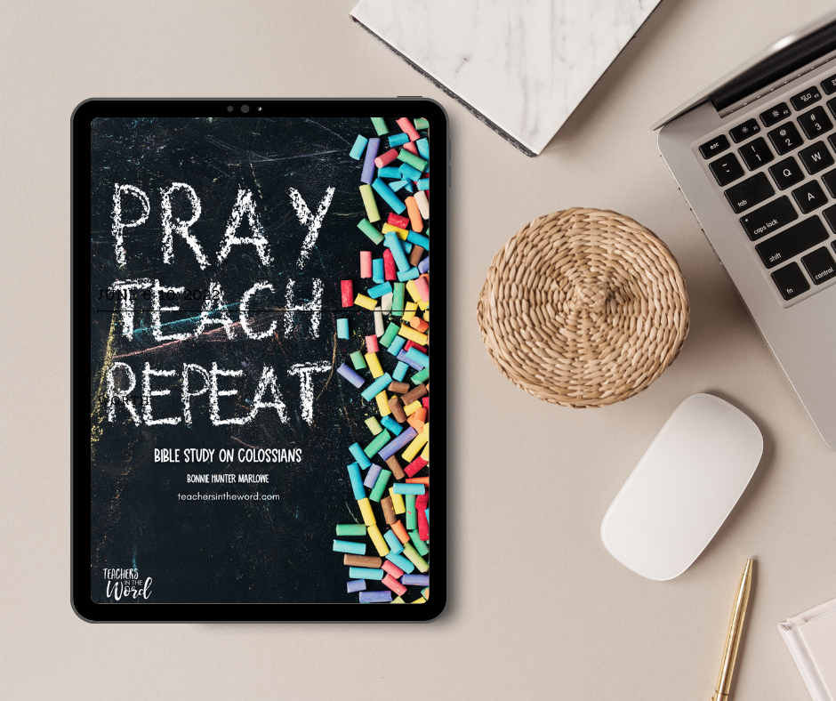 DIGITAL DOWNLOAD - Pray, Teach, Repeat | Shop Teachers in the Word